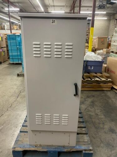 Emerson Telco Cabinet - UsedShelter.com - Used Telecom Shelters & Cabinets for surplus/bargain ...